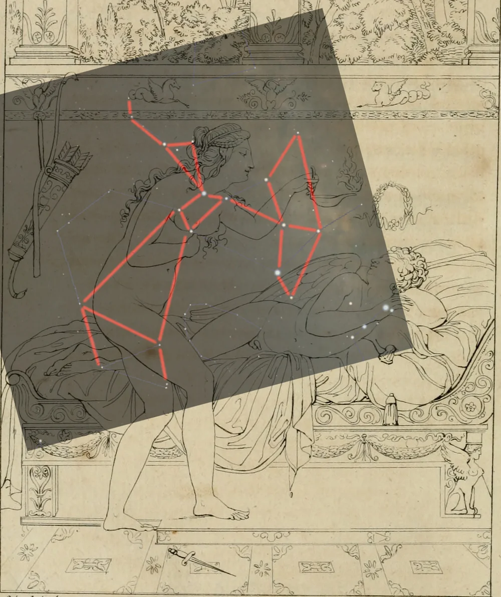 eros and psyche — Star Myths of the World