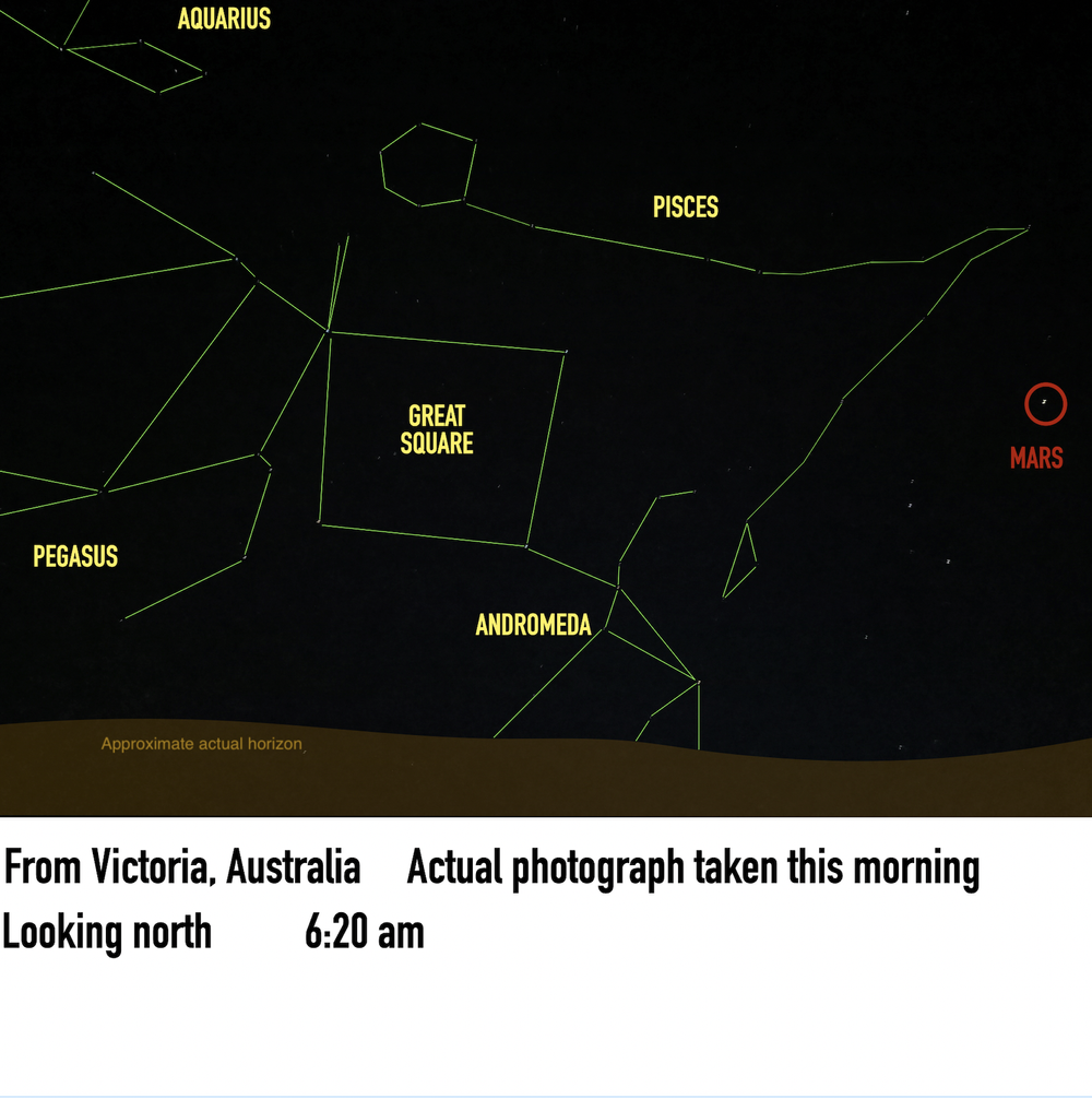 Pisces in the predawn sky, and more arguments that our Earth is NOT ...