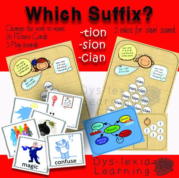 Suffix Workbook Shun words — Dyslexia Associates Suffix Workbook Shun words — Dyslexia Associates