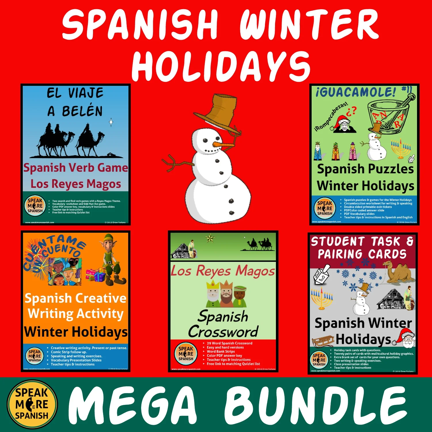 FREE Games for the Holidays! — Speak More Spanish