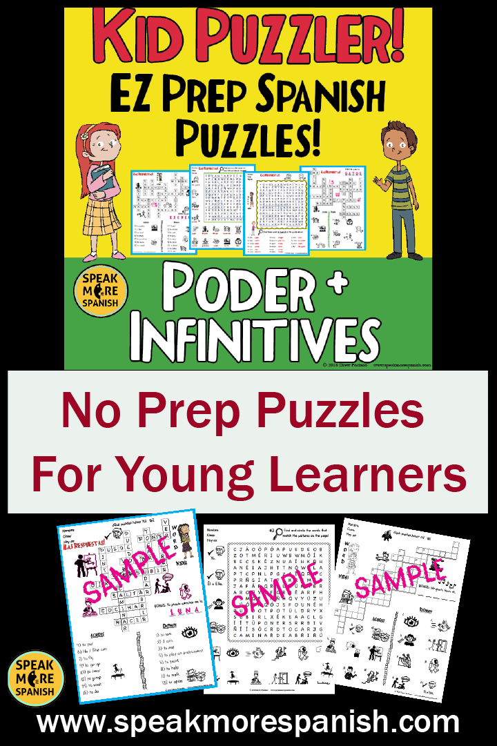Using Puzzles with Young Language Learners — Speak More Spanish