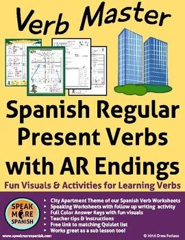 Free Graphic Organizer for Spanish Verbs — Speak More Spanish