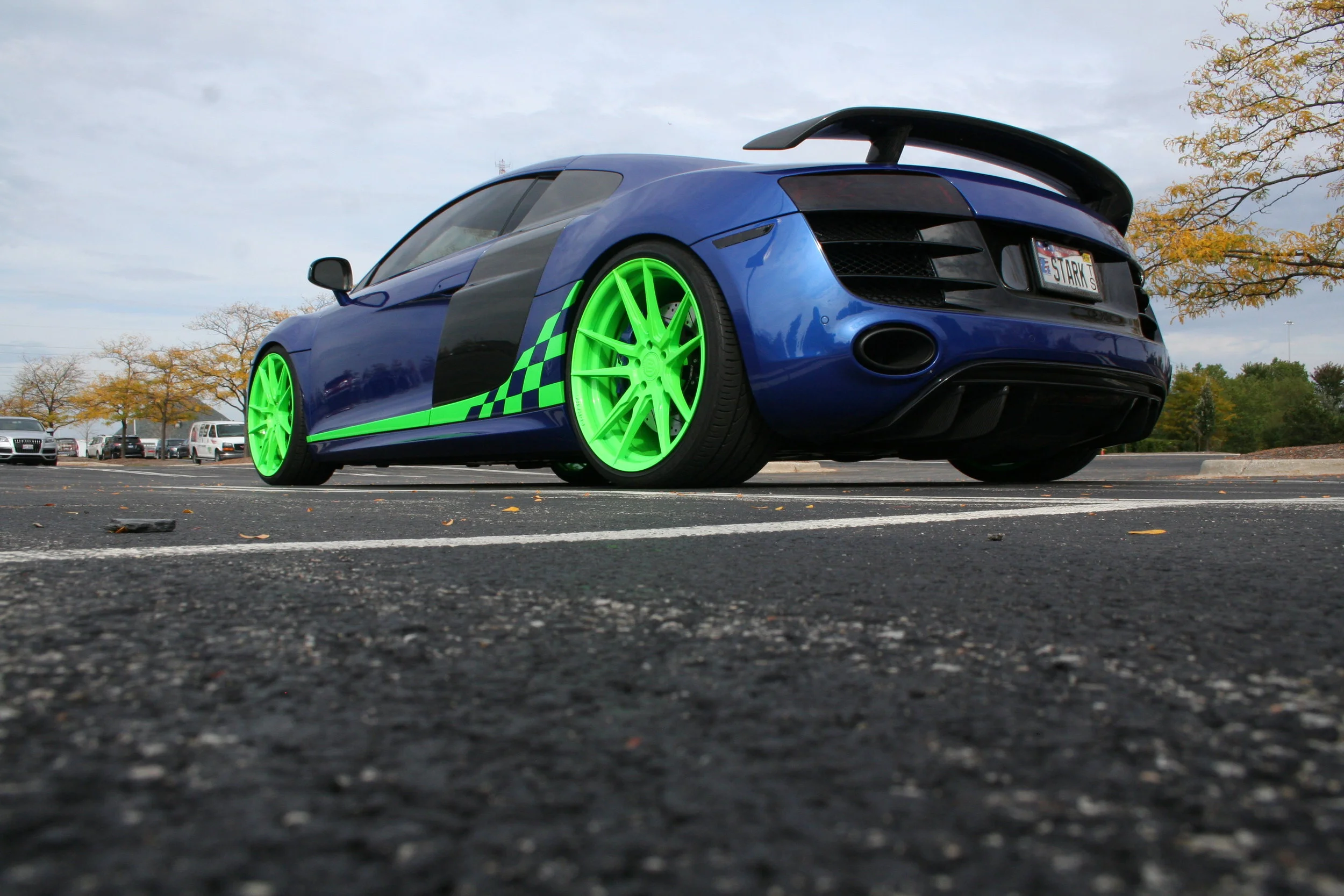 Lime Green And Black Cars
