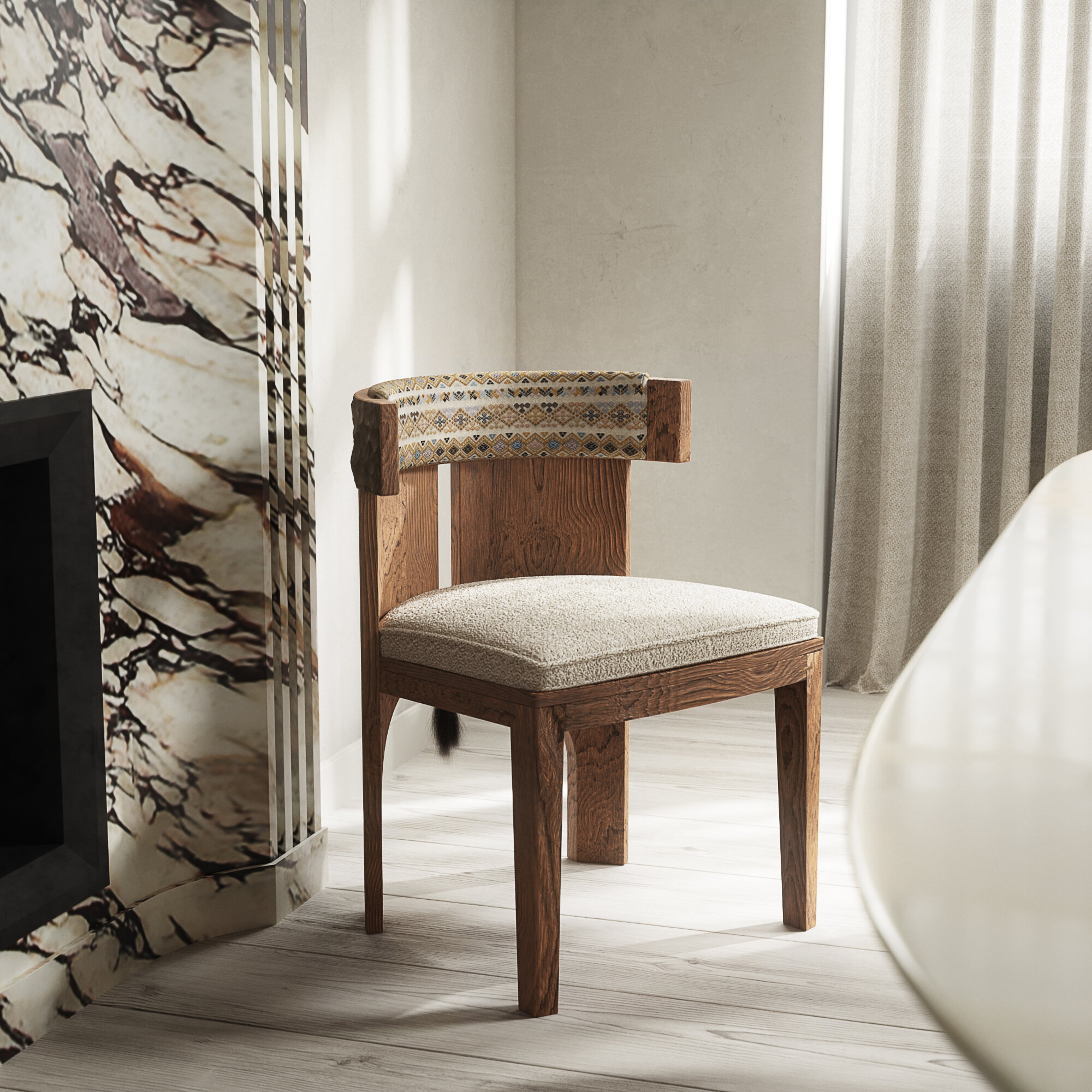 Yumi Chair — MODU STUDIO || Harmony with man, nature and the spirit of ...