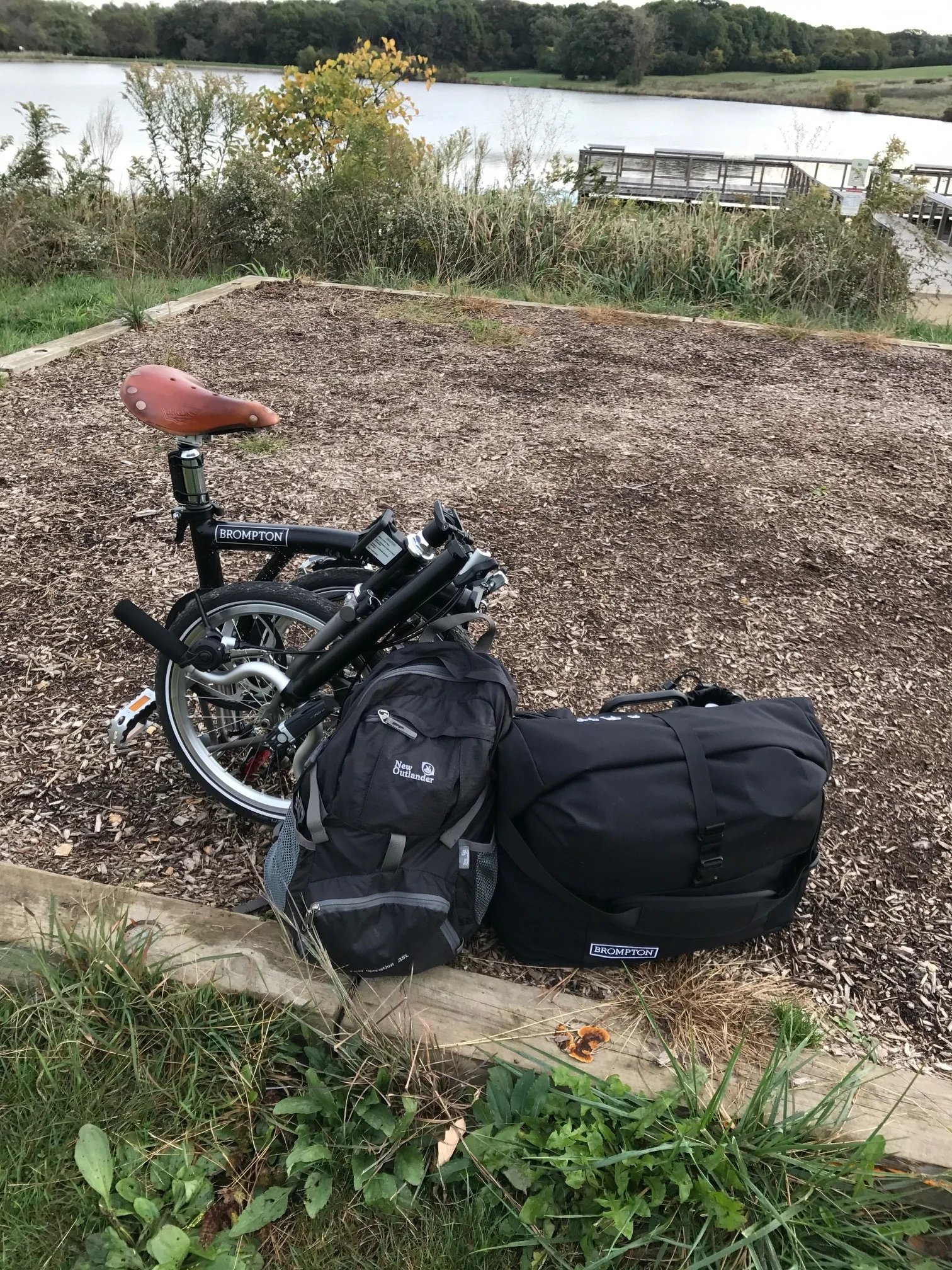 Brompton Overnight Gear — Cosmic Bikes