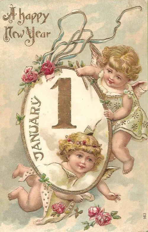 Vintage New Year’s Greetings