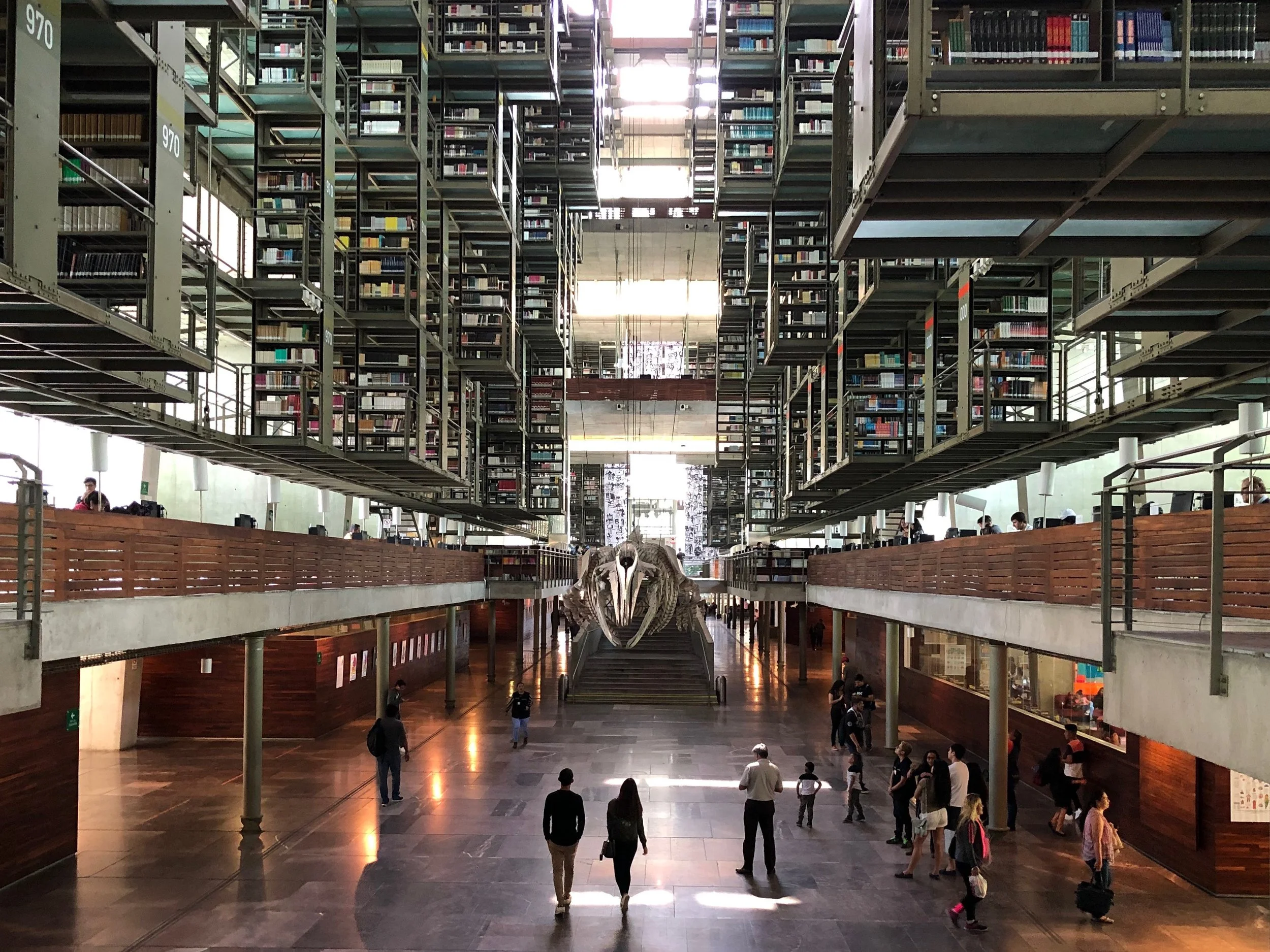 Biblioteca Vasconcelos: A Futuristic Architectural Marvel — The Not So ...