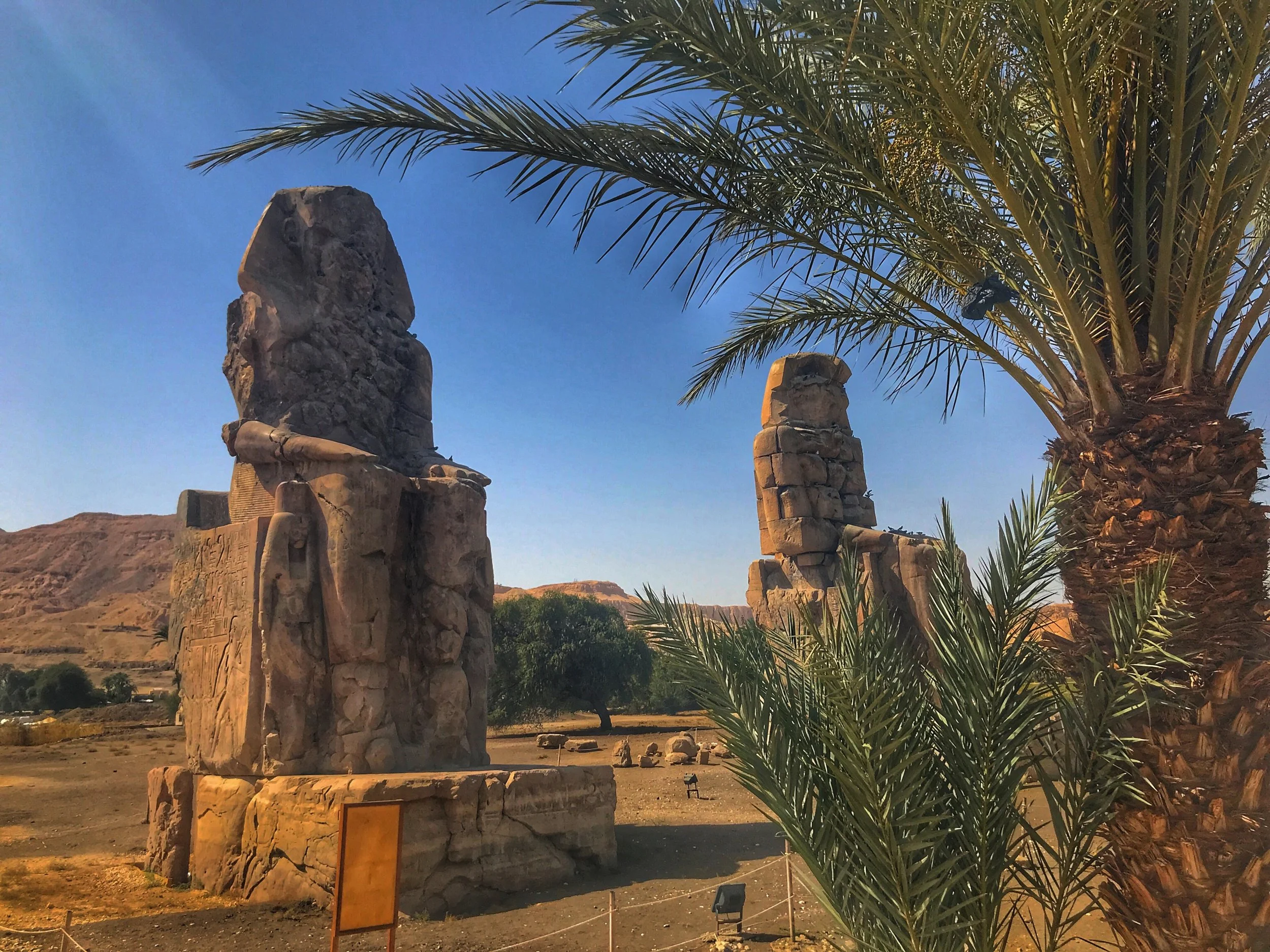 The Singing Colossi of Memnon