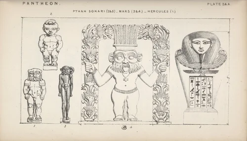 Bes, the Egyptian God Who’s Part Dwarf, Part Lion