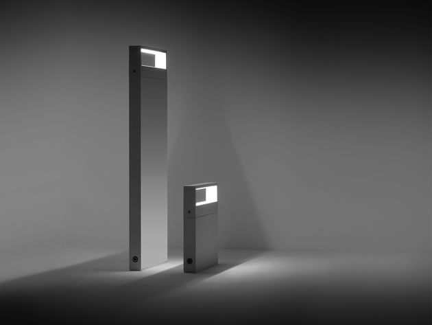 Bollards Lighted Recessed Wall
