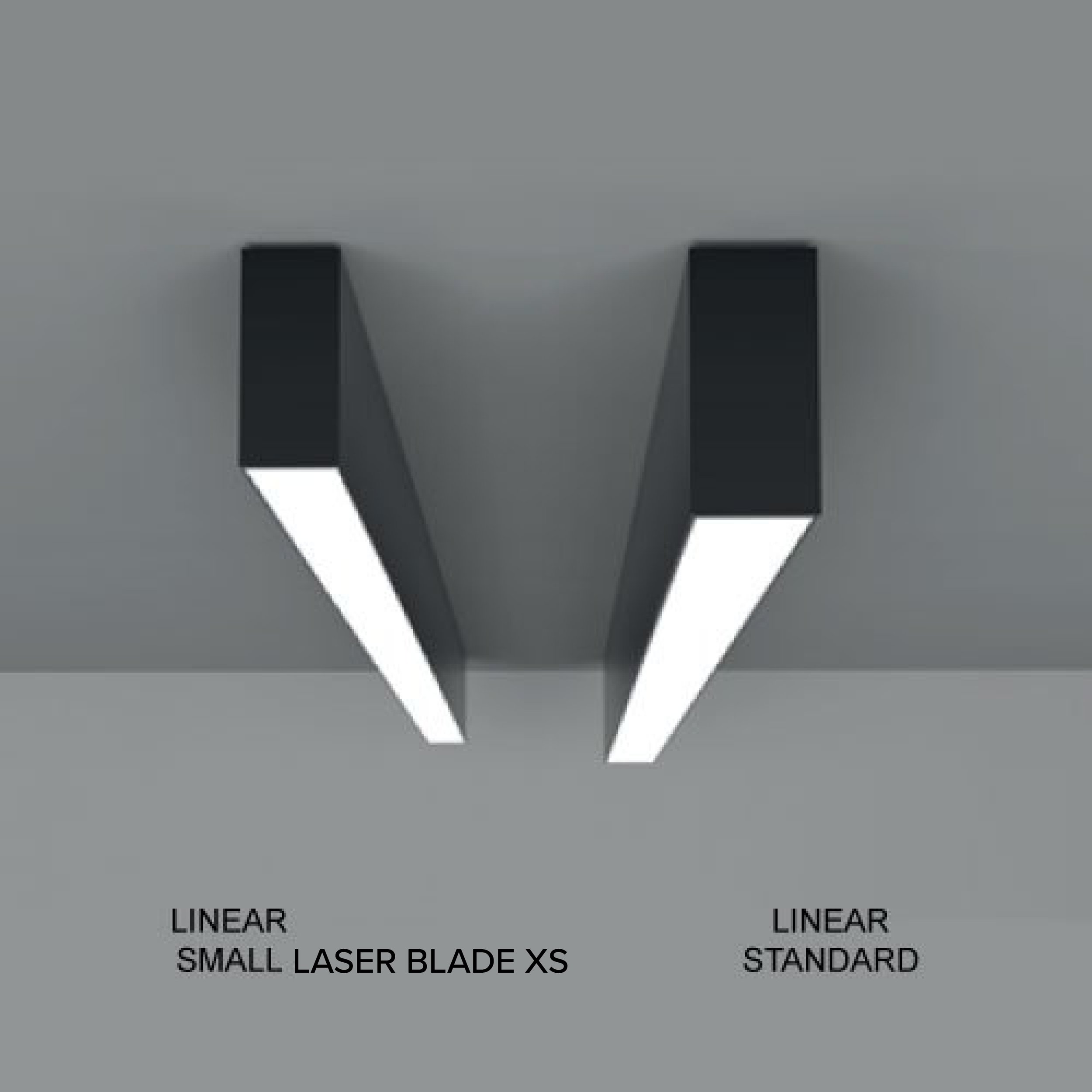 Linear Small Laser Blade XS Surface — Sistemalux