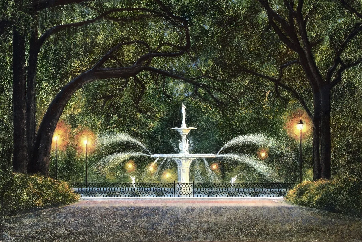 Forsyth Park Fountain — St. Claire Art