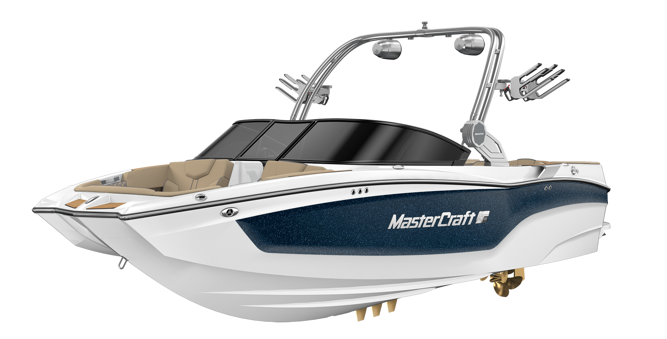 2023 MasterCraft XT22 | Navy Flake — Midwest Water Sports - MasterCraft, Supra, & Moomba Boat Dealer