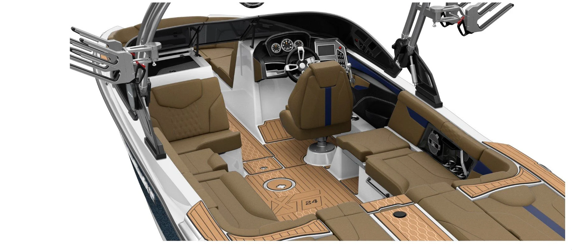 2023 MasterCraft XT 24 | Navy Blue Metal Flake — Midwest Water Sports ...