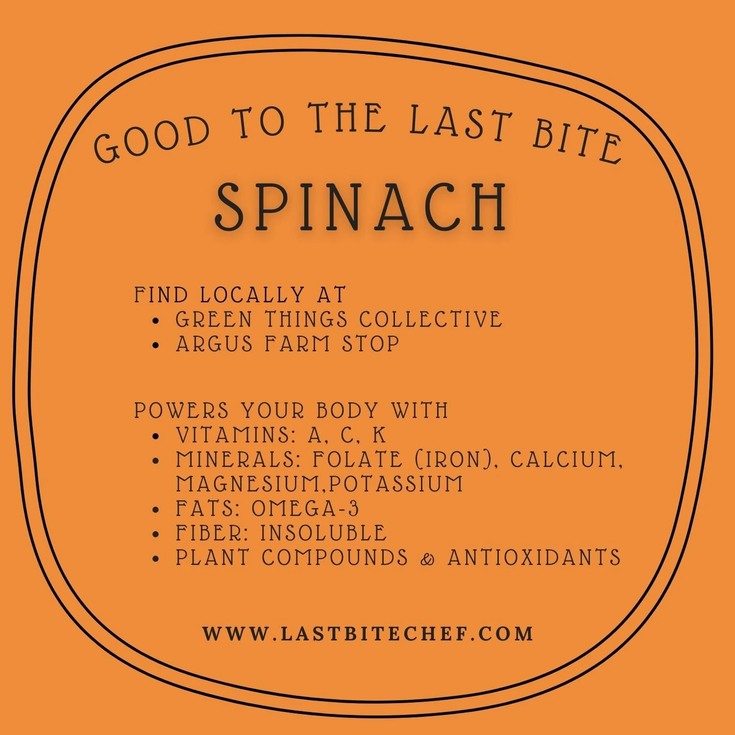 Good to the LAST BITE — Last Bite Chef