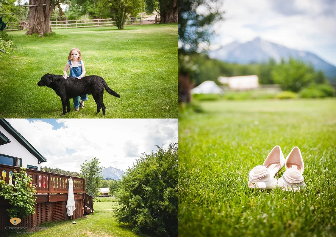 Outdoor Summer Wedding at Flying Dog Ranch, Carbondale Colorado ...
