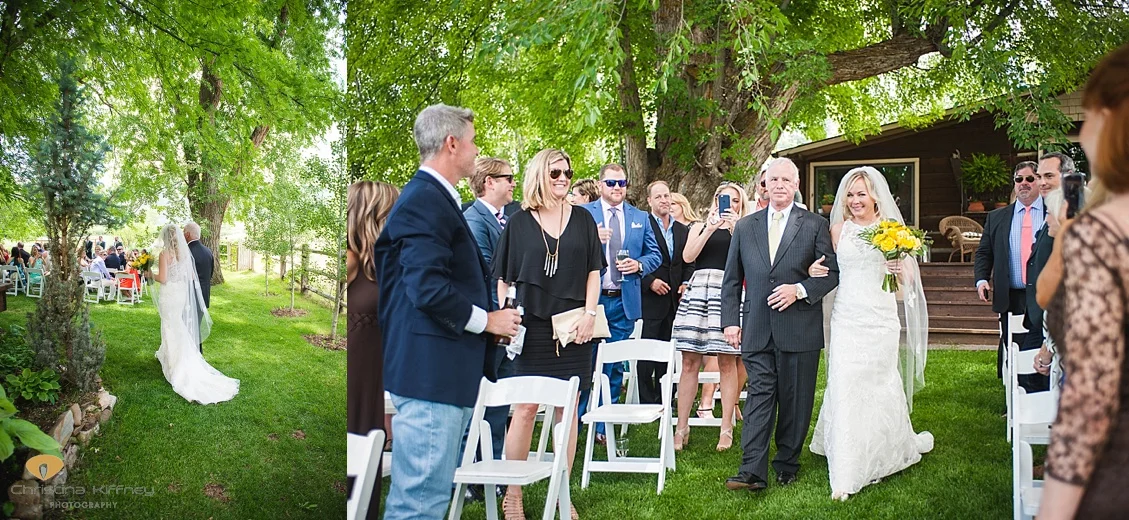 Outdoor Summer Wedding at Flying Dog Ranch, Carbondale Colorado ...