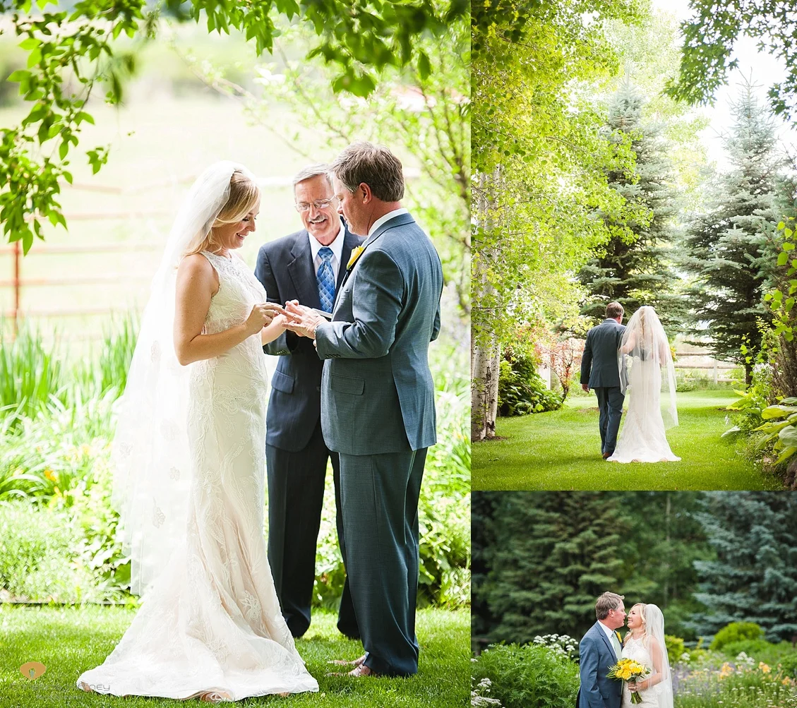 Outdoor Summer Wedding at Flying Dog Ranch, Carbondale Colorado ...