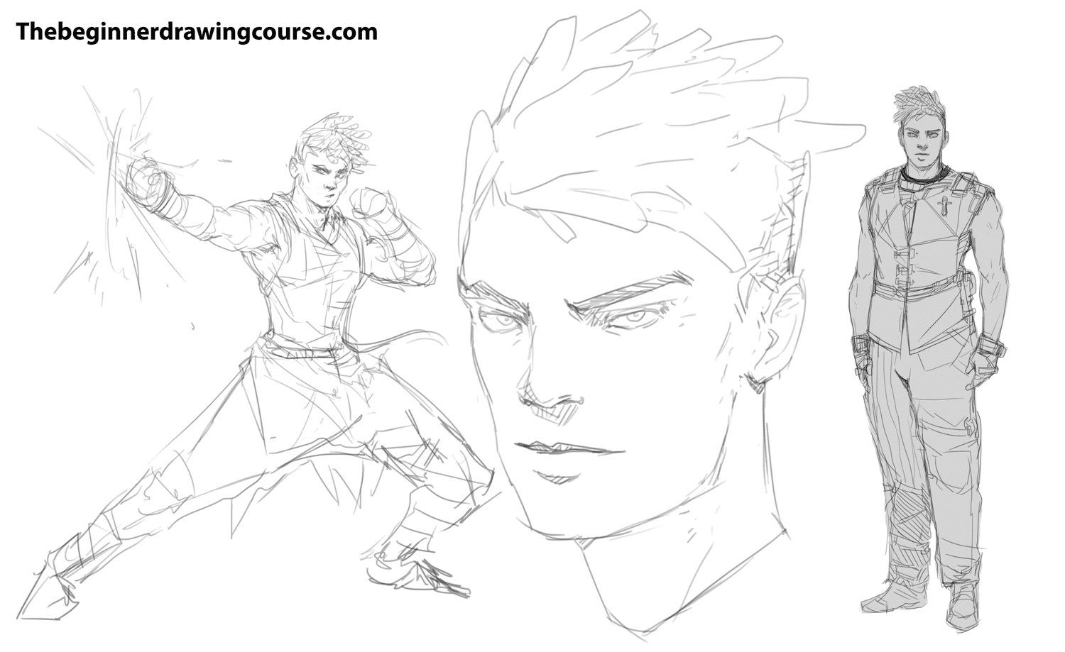 20 Tips for Character Drawing and Design. — The Beginner Drawing Course