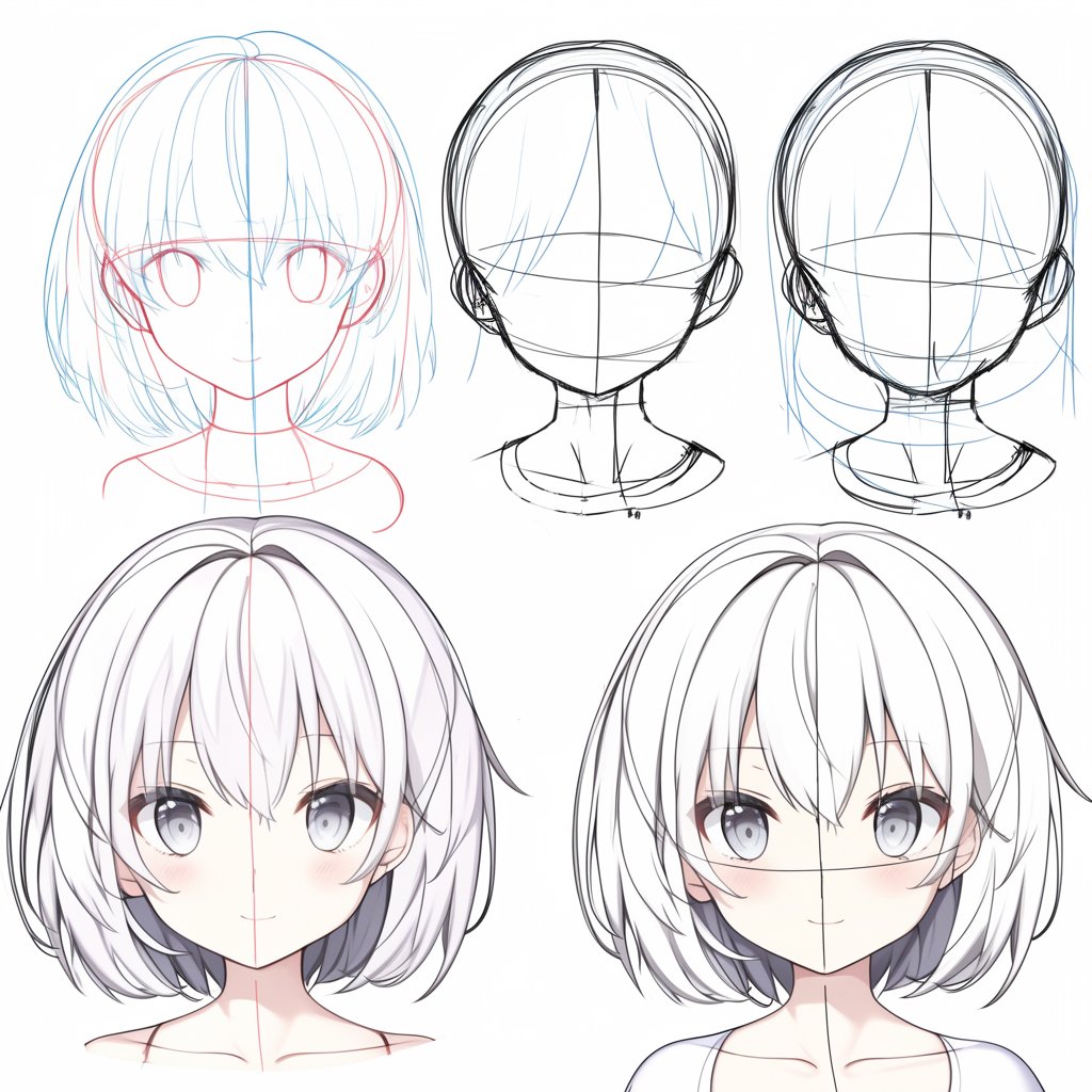 Anime Drawings Step By Step For Beginners How To Draw Anime 50 Free Anime Drawings Step By Step For Beginners How To Draw Anime 50 Free