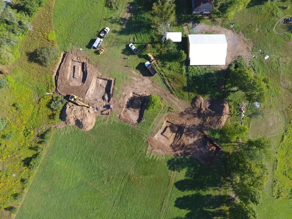 Cabin Construction — Vermont Vacation Cabins | Fat Sheep Farm & Cabins