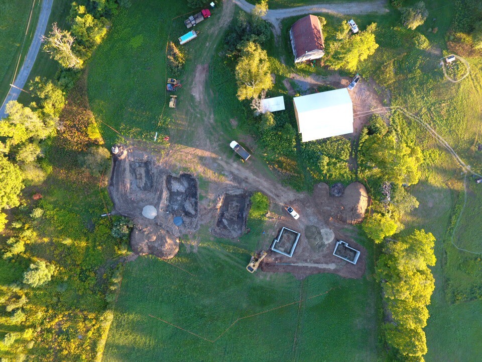 Cabin Construction — Vermont Vacation Cabins | Fat Sheep Farm & Cabins