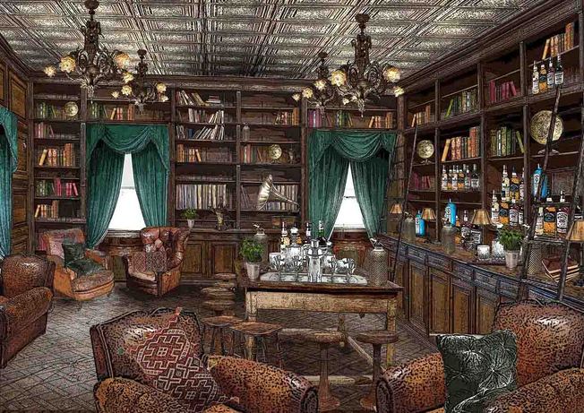 Soho House Library Cozy Study Space Ideas 4 In 2020 | Home Library