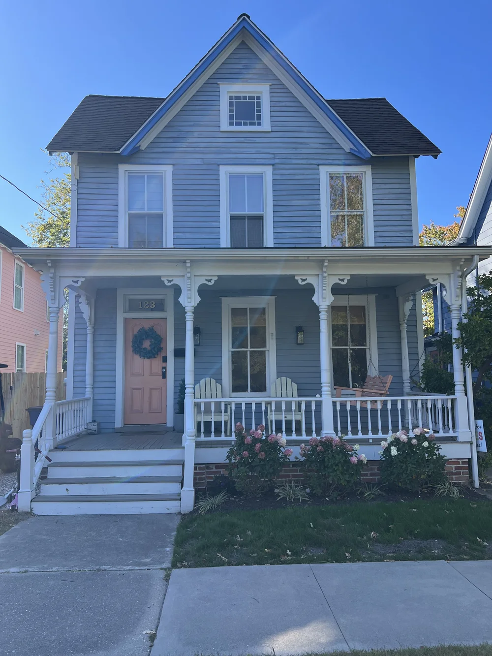 Peach House Exterior — katie bowling home