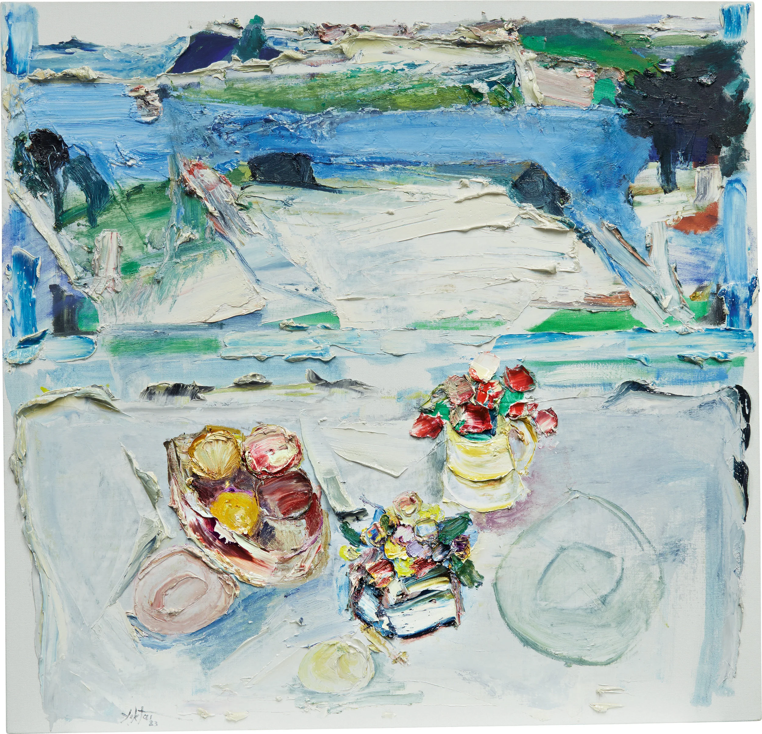 Manoucher Yektai puts Middle Eastern Abstract Expressionism on Display