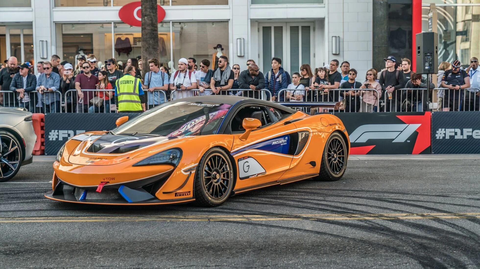Formula 1 Invades Hollywood Boulevard