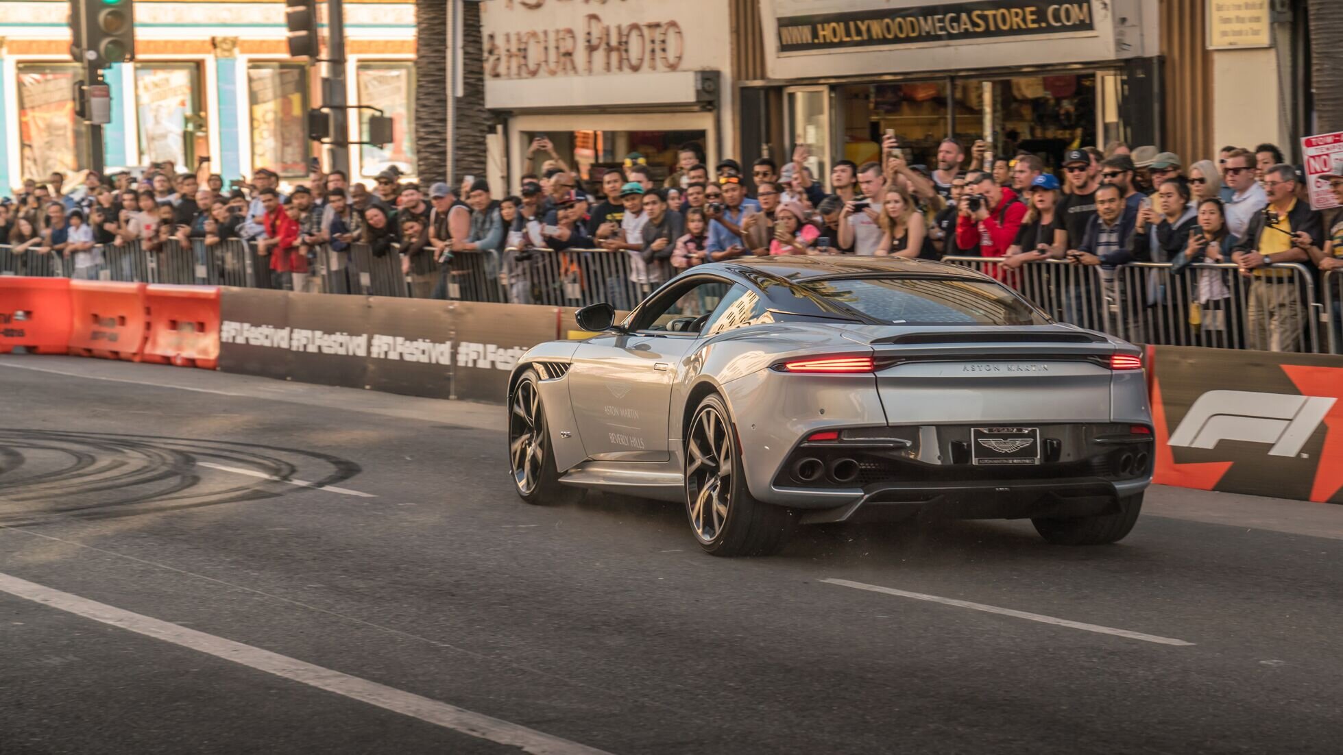 Formula 1 Invades Hollywood Boulevard