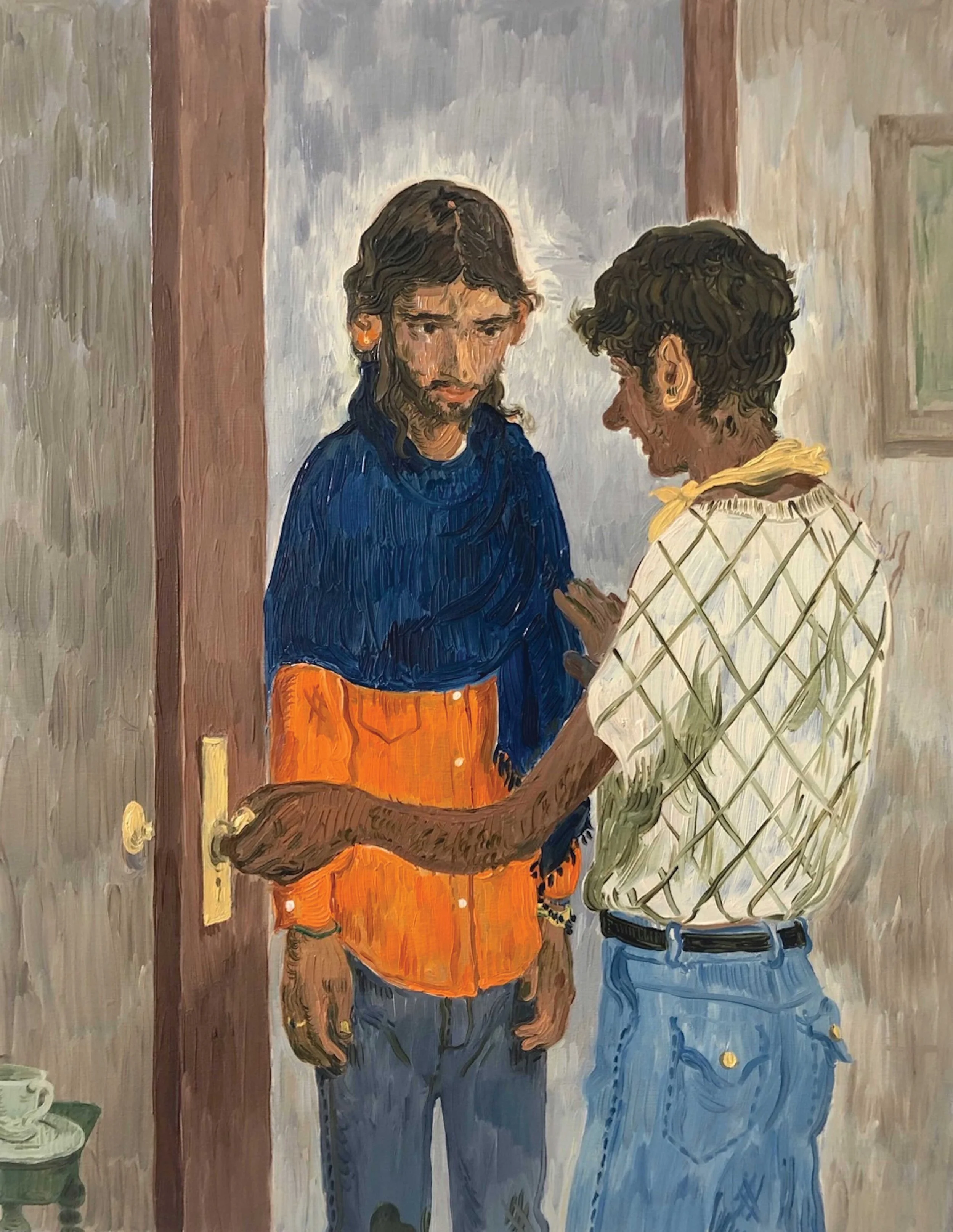 Salman Toor / The Artist Appears in New Kohn Gallery Group Show ...