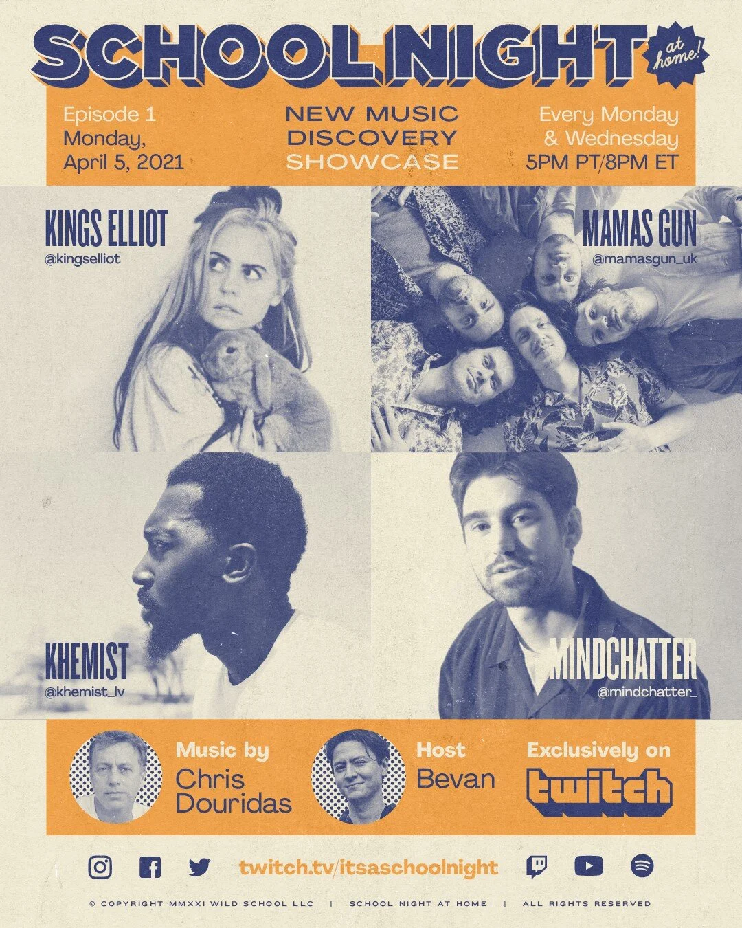 School night and Tom Windish | New artist discovery channel