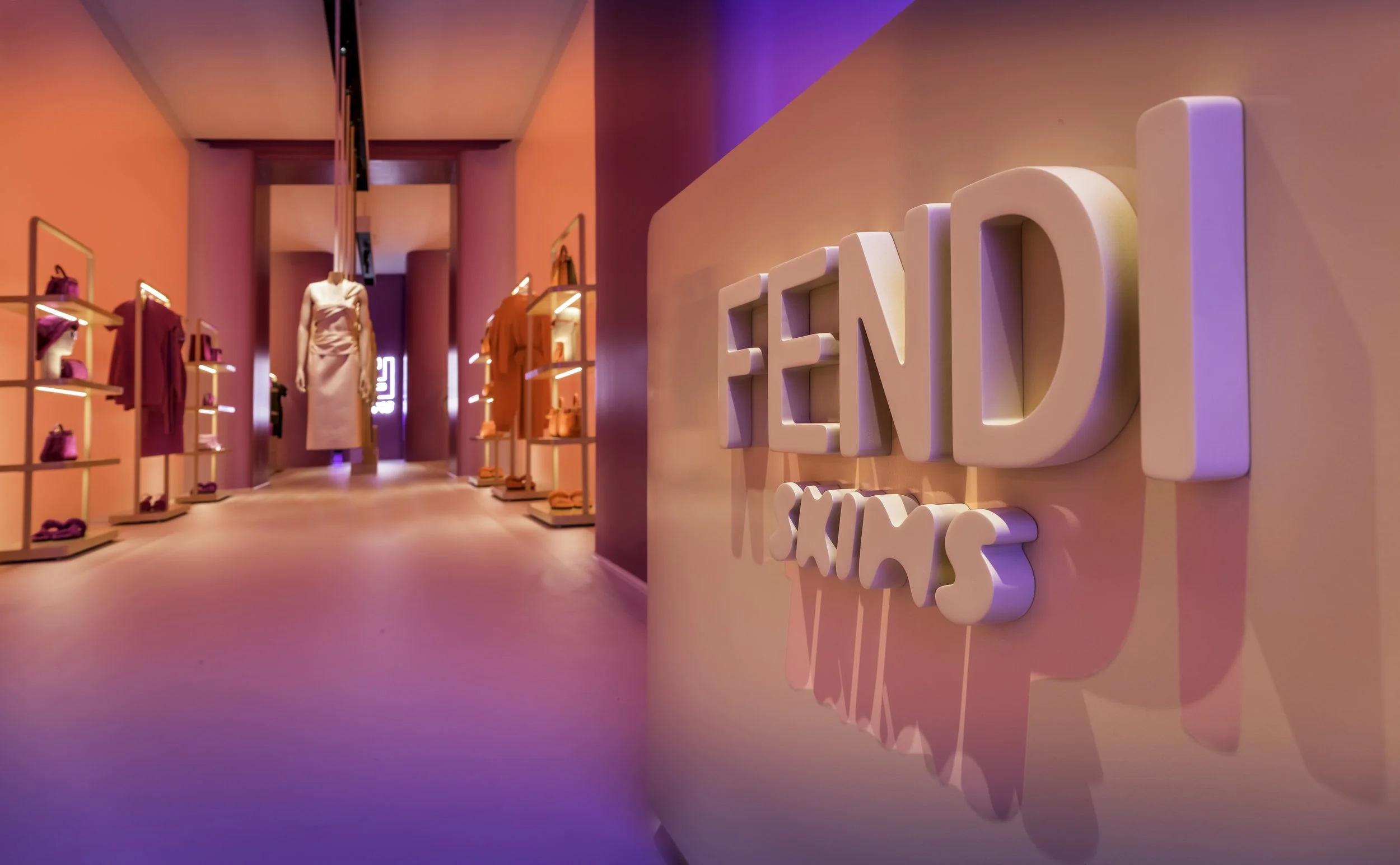 FENDI X SKIMS | Celebrating Collaboration with Los Angeles Pop-Up
