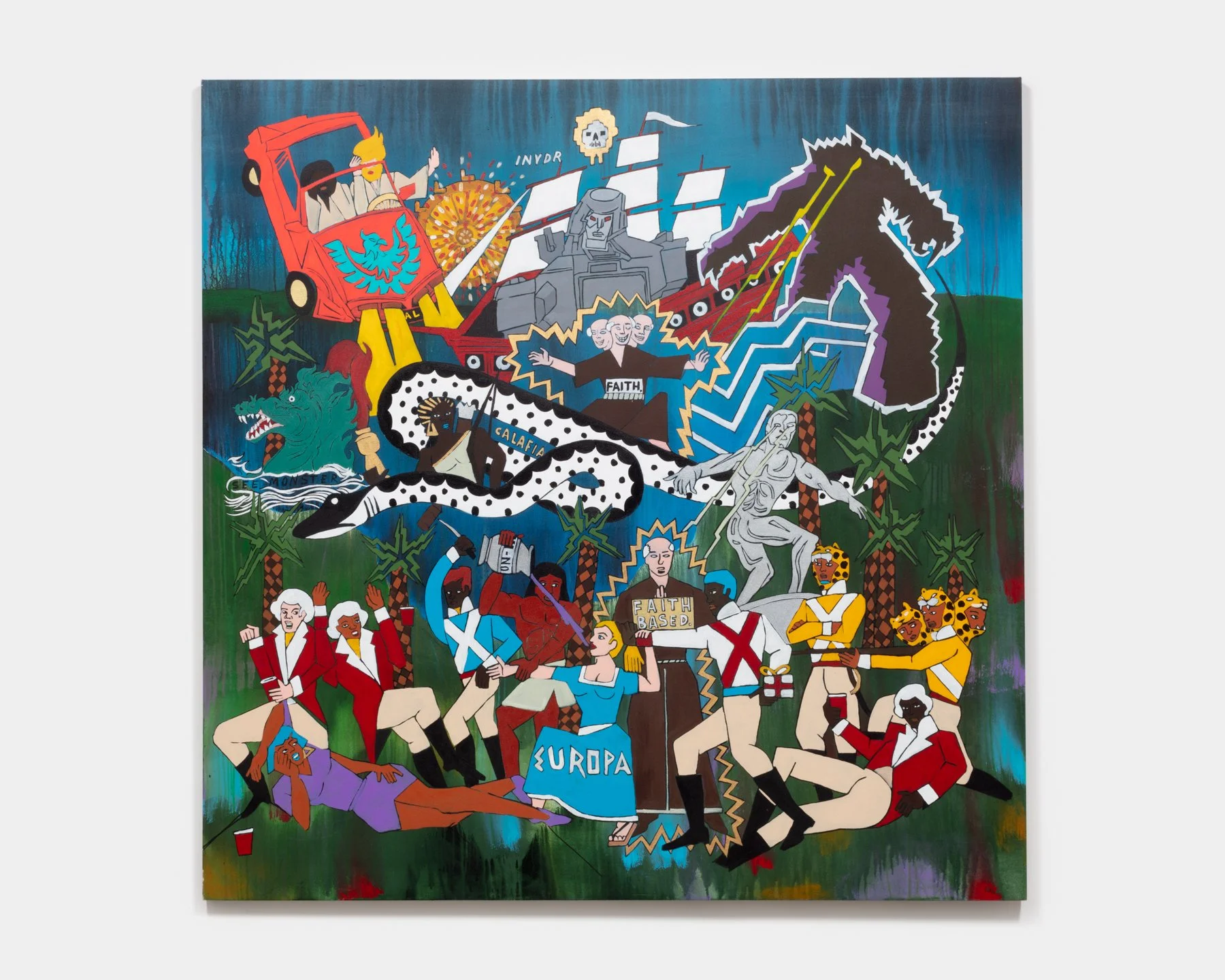 Umar Rashid | 'En Garde / On God' at Blum & Poe Gallery