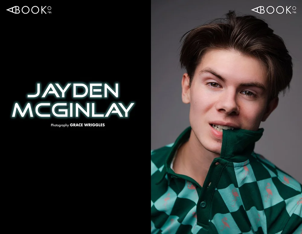 JAYDEN MCGINLAY — A BOOK OF MAGAZINE
