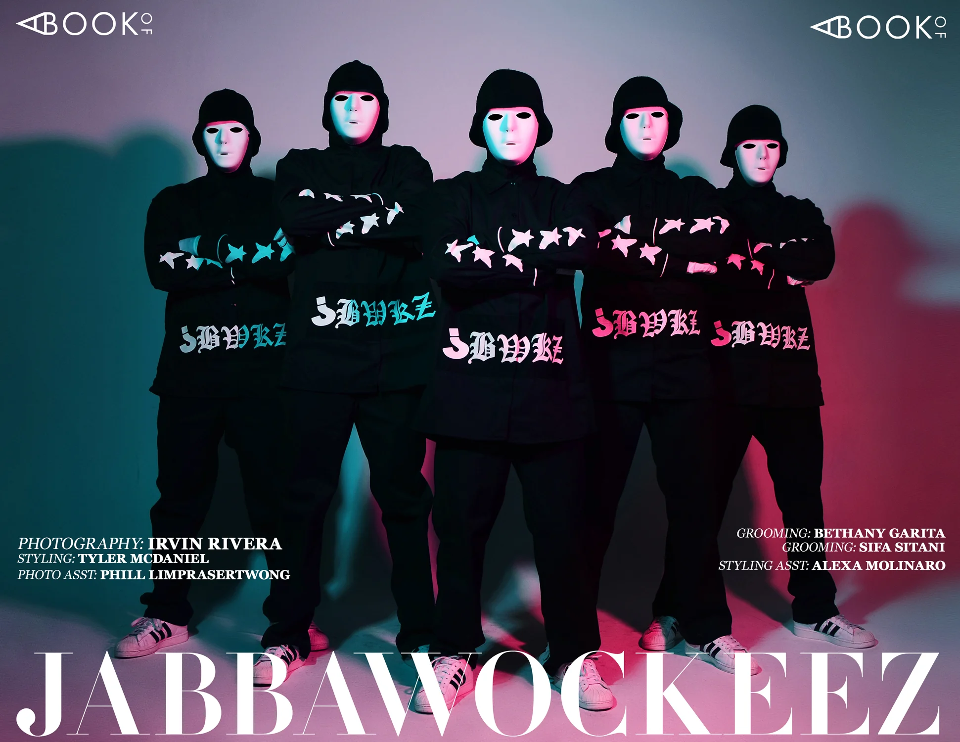 JABBAWOCKEEZ [AMERICA'S BEST DANCE CREW] — A BOOK OF MAGAZINE