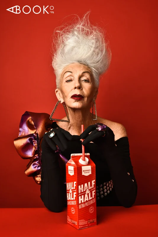 MODEL COLLEEN HEIDEMANN : ON AGEISM NOW — A BOOK OF MAGAZINE