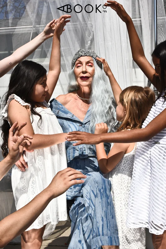 MODEL COLLEEN HEIDEMANN : ON AGEISM NOW — A BOOK OF MAGAZINE