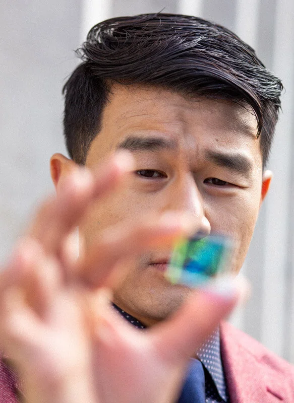 A BOOK OF RONNY CHIENG — OPEN BOOK — A BOOK OF MAGAZINE