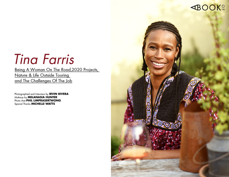 TINA FARRIS, REIGNING QUEEN OF MUSIC TOURING INTERVIEW WITH A BOOK OF ...
