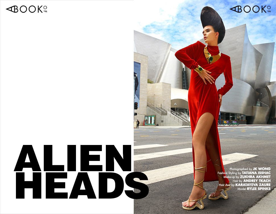 ALIEN HEADS — A BOOK OF MAGAZINE