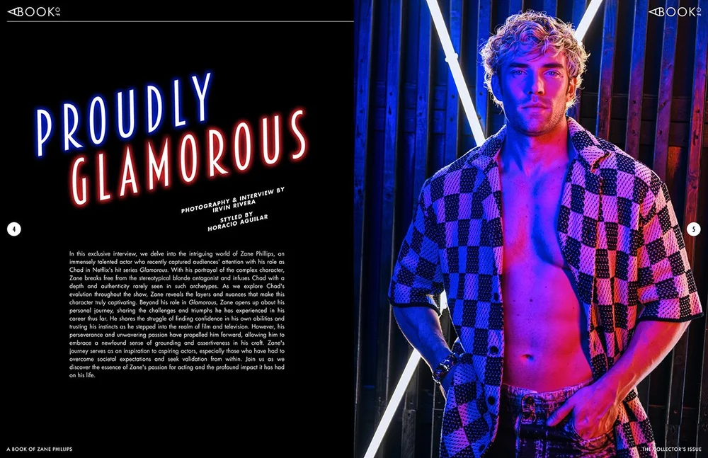 ZANE PHILLIPS: PROUDLY GLAMOROUS [IN PRINT] — A BOOK OF MAGAZINE