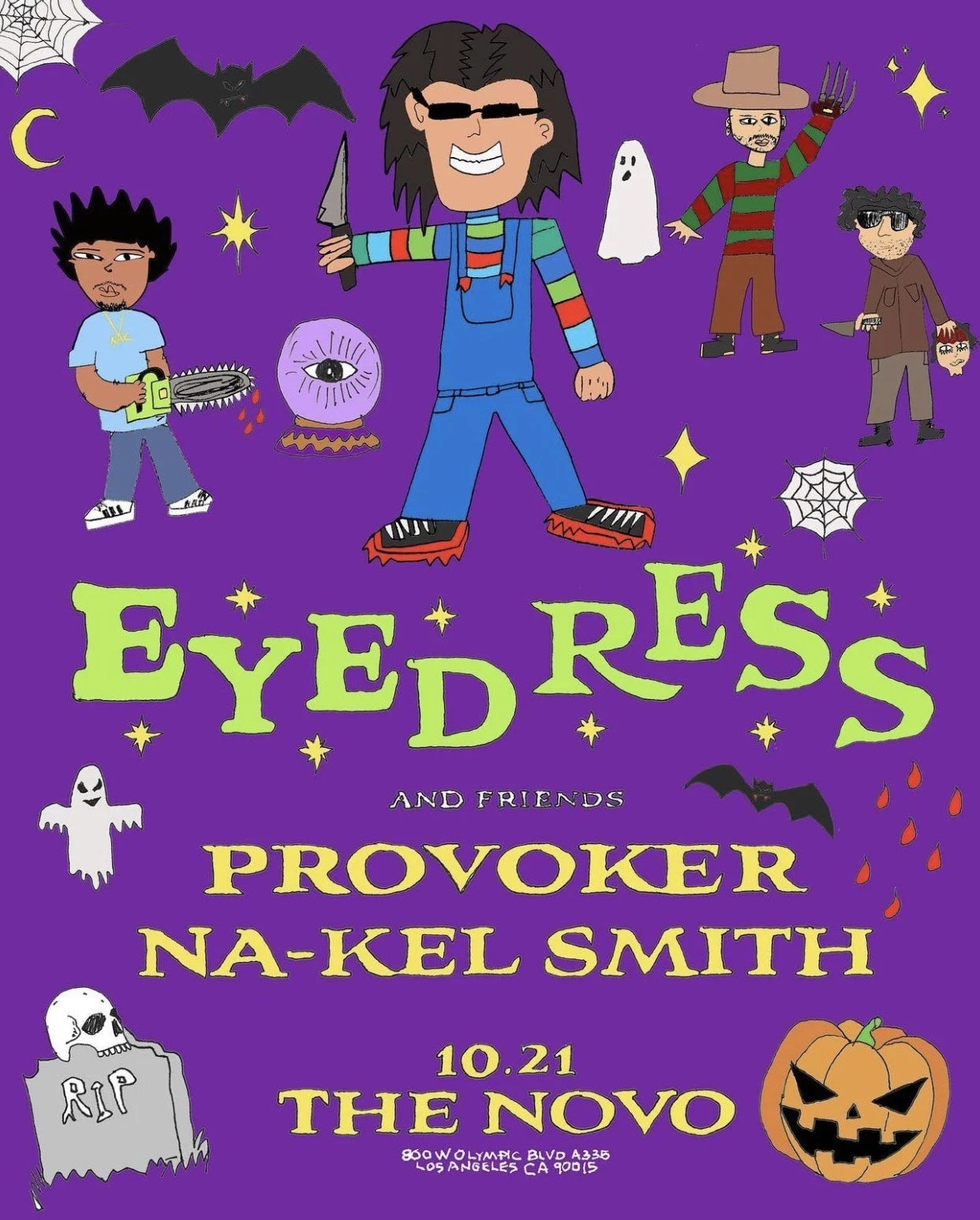 CONCERT: EYEDRESS: AN UNFORGETTABLE NIGHT AT THE NOVO — A BOOK OF MAGAZINE
