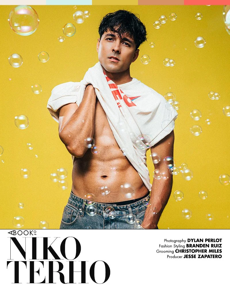 NIKO TERHO’S PREPARATION FOR 'GREY'S ANATOMY — A BOOK OF MAGAZINE