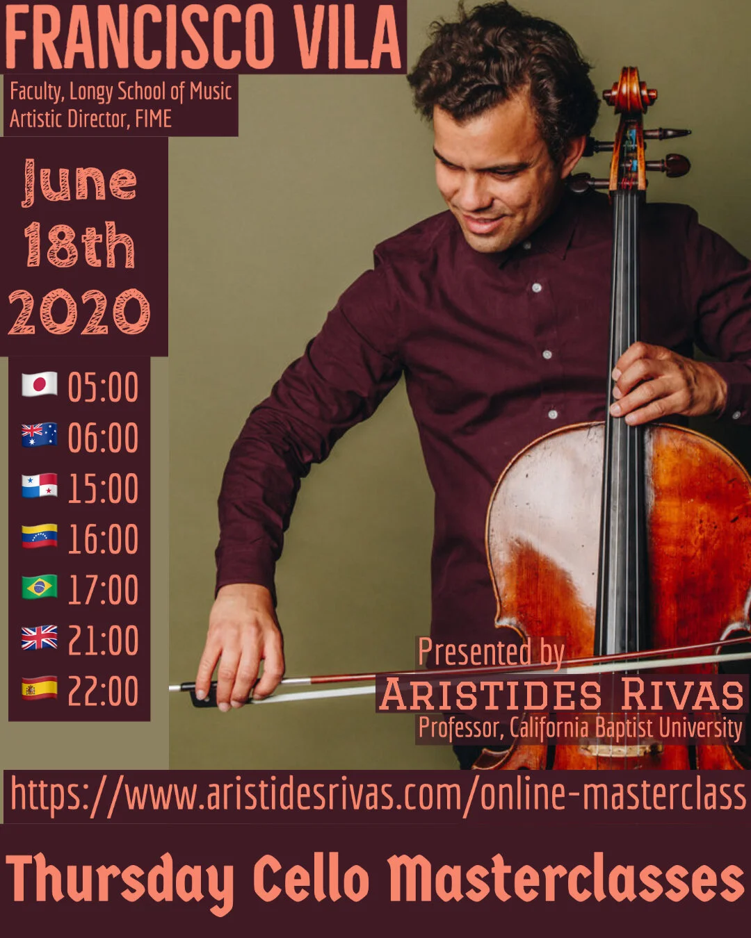 Rivas Cello Academy — Aristides Rivas
