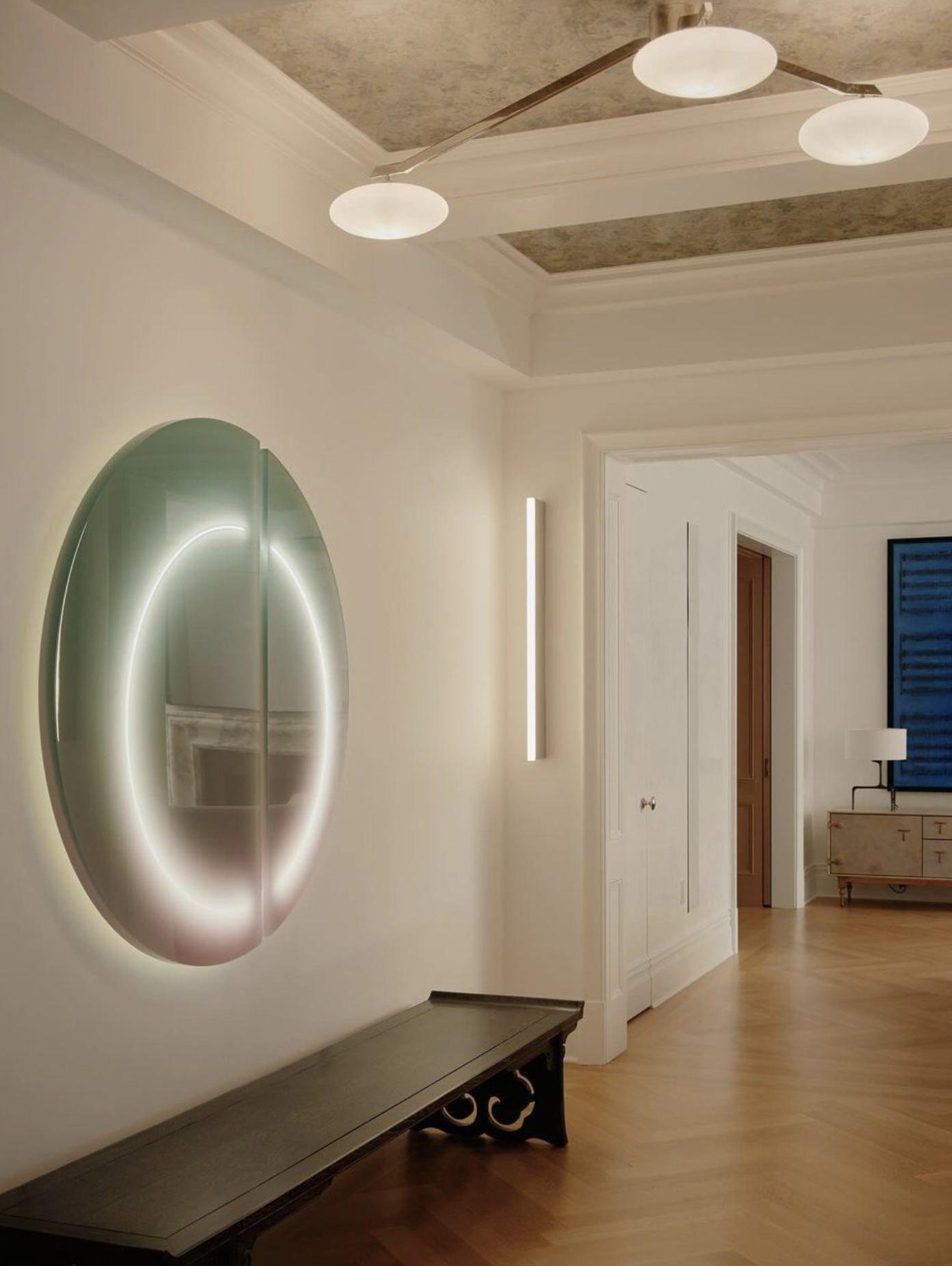 Trio Angolo Shade Flush Mount — Fabio Ltd