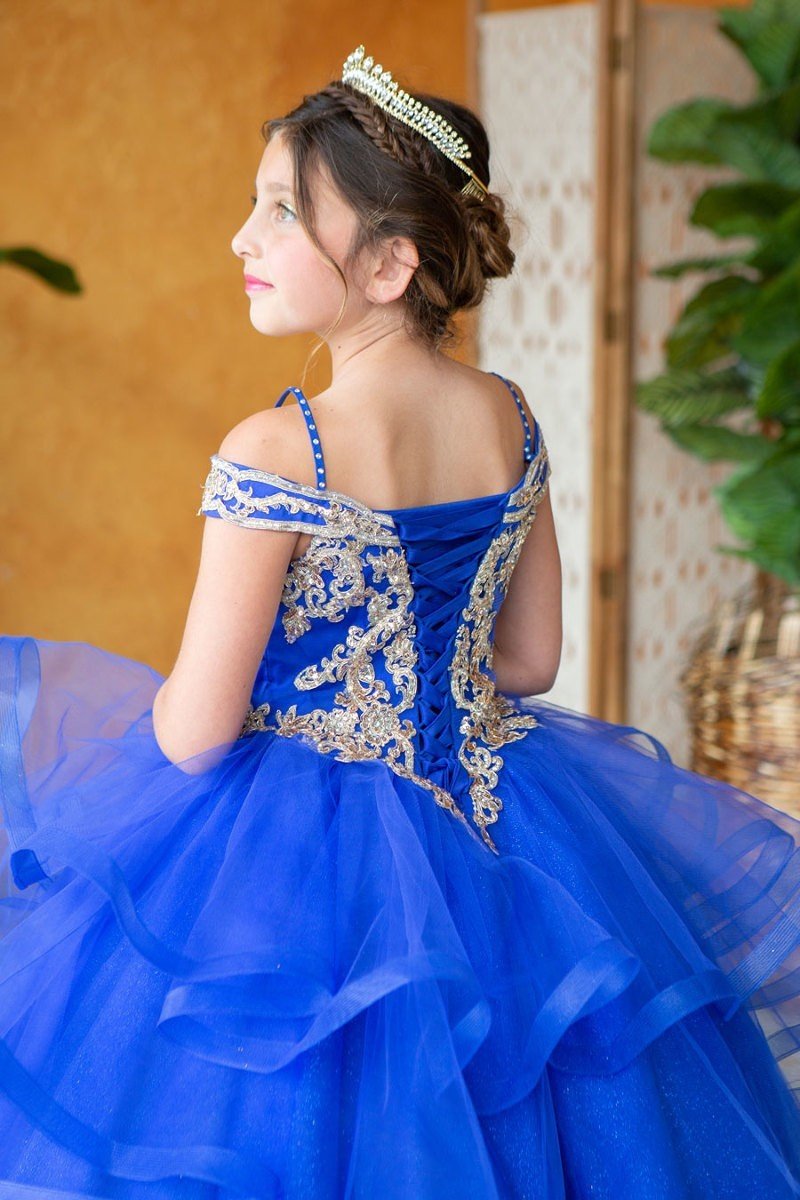 Royal Blue Mini Quince Dress — Danielly's Boutique