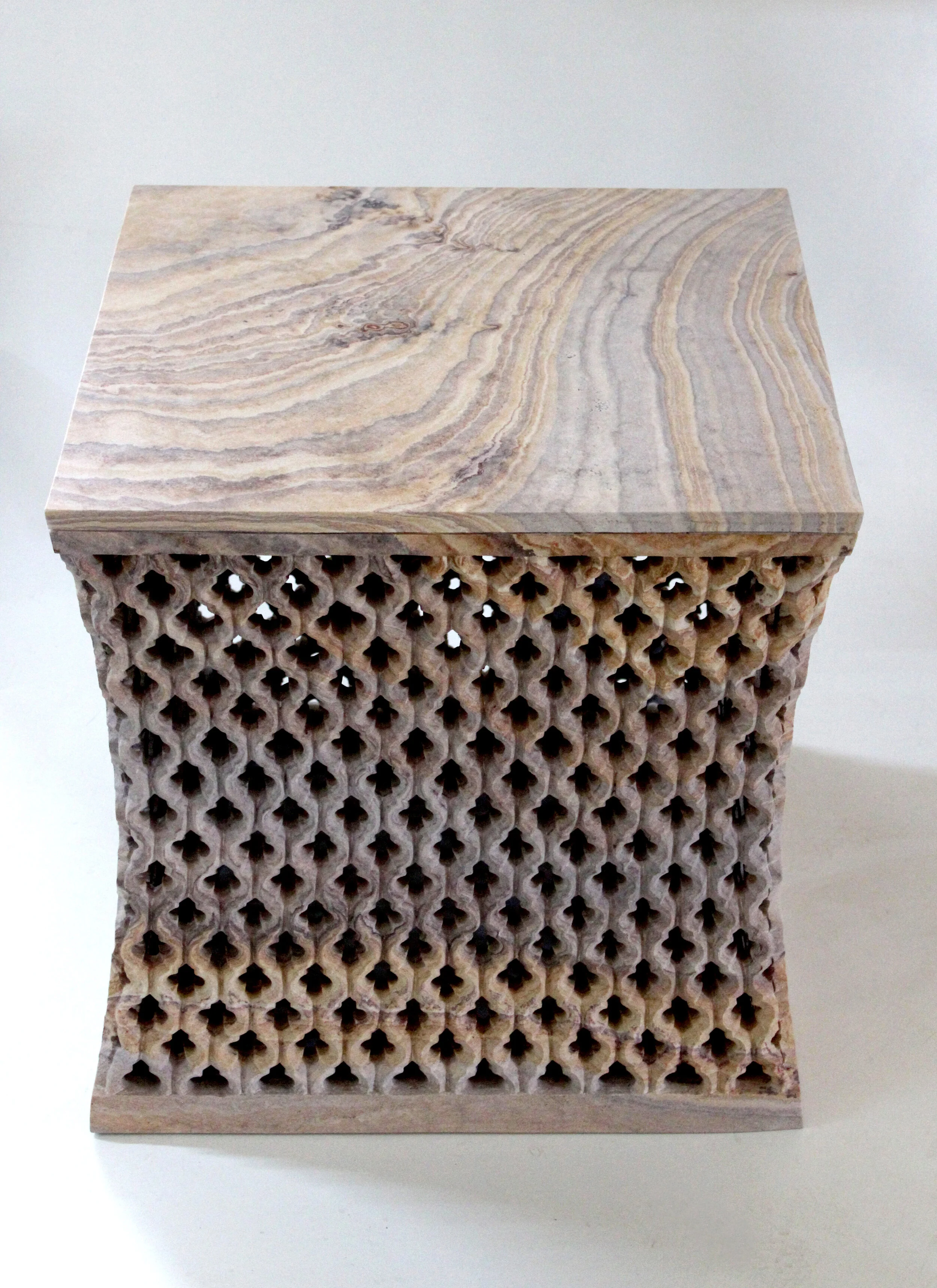 Jour Jali Square Table by Paul Mathieu for Stephanie Odegard ...