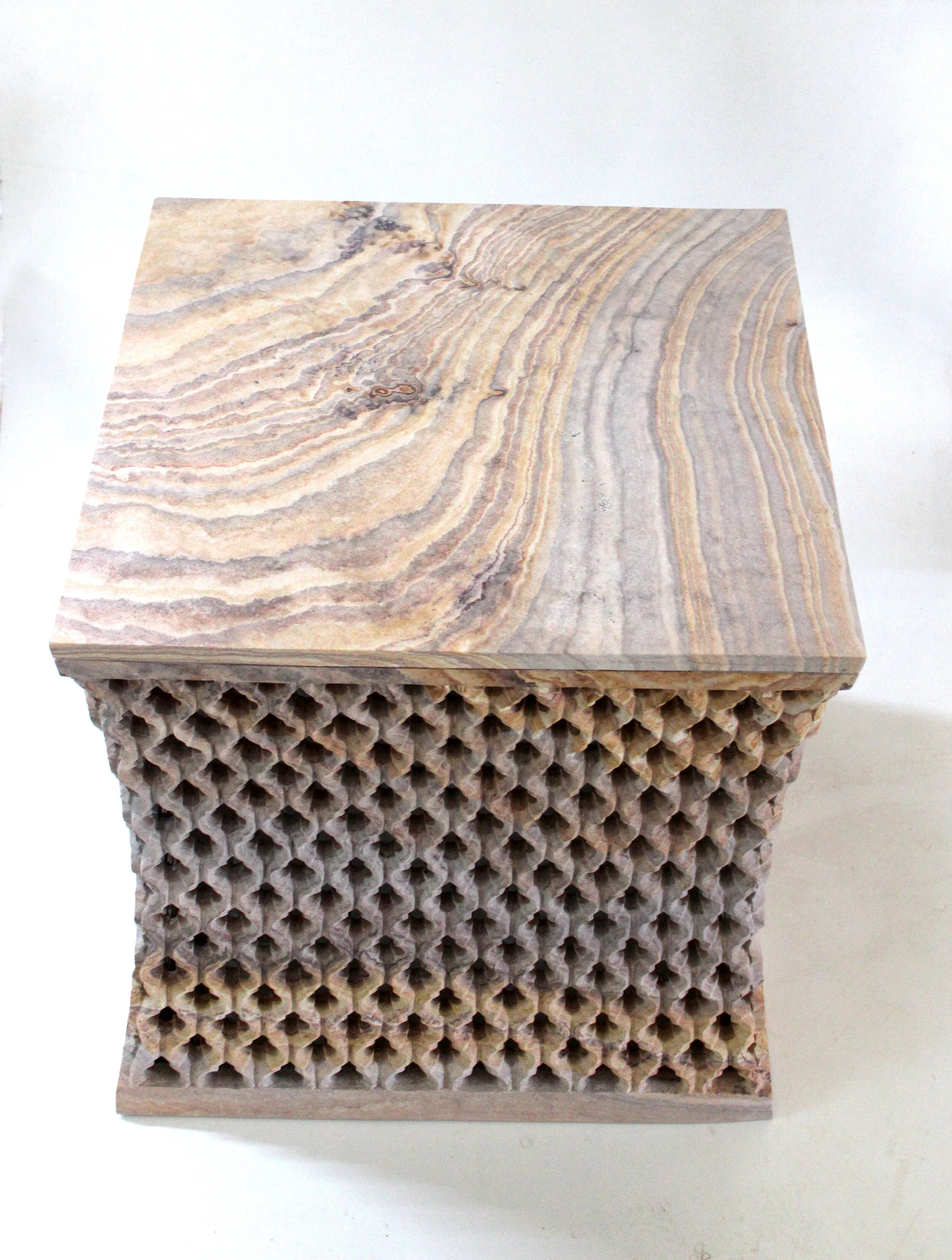 Jour Jali Square Table by Paul Mathieu for Stephanie Odegard ...